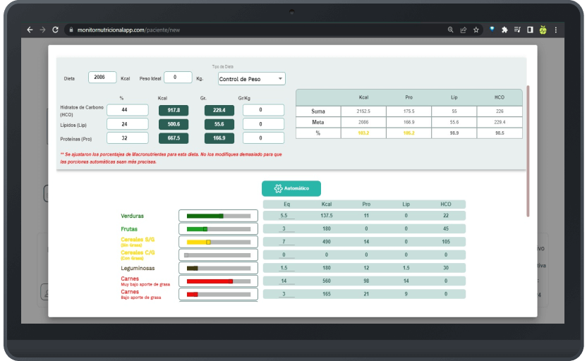Software Para Nutriólogos + App De Nutrición 2025. Agiliza Tu Consulta