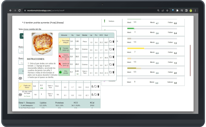 Software Para Nutriólogos + App De Nutrición 2025. Agiliza Tu Consulta